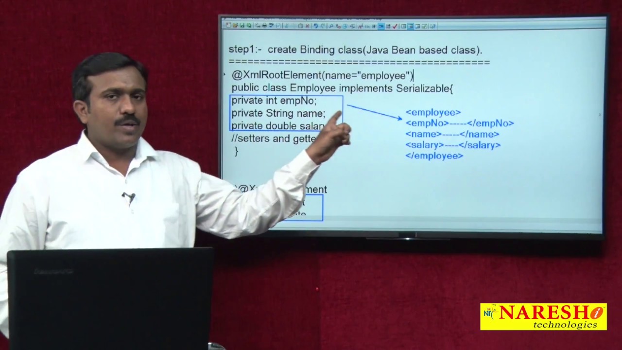 JAX-B (Java Architecture for XML Binding) | XML Tutorial | Mr. Satish B