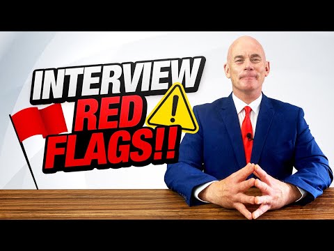 8 JOB INTERVIEW RED FLAGS! (SIGNS OF A BAD EMPLOYER!!)