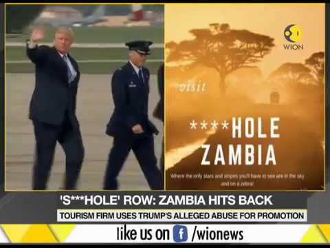 Zambia hits back at Donald Trump