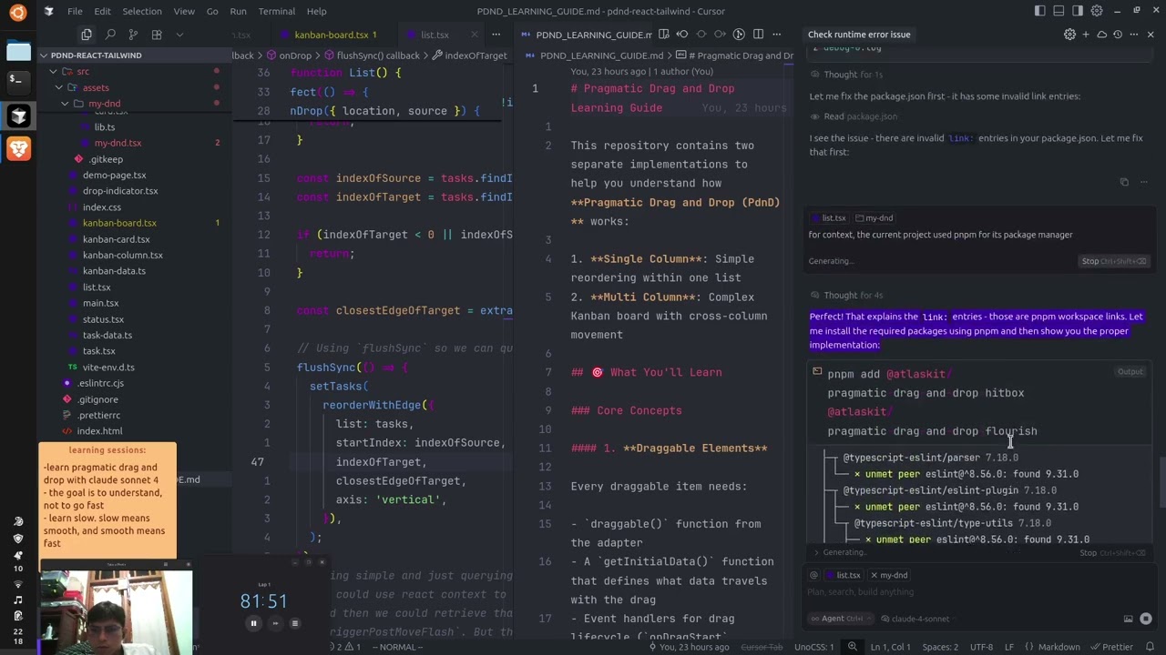 deep work log 4 - 90 minutes