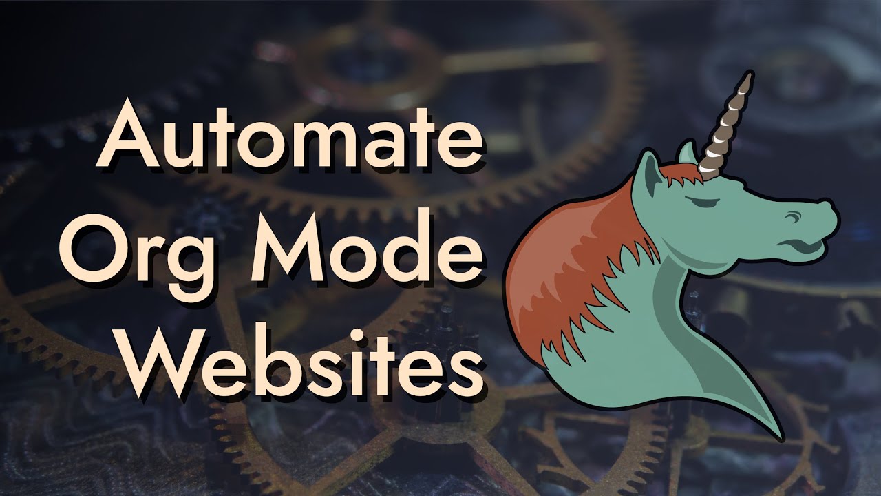 Automated Org Mode Website Publishing with GitHub or SourceHut