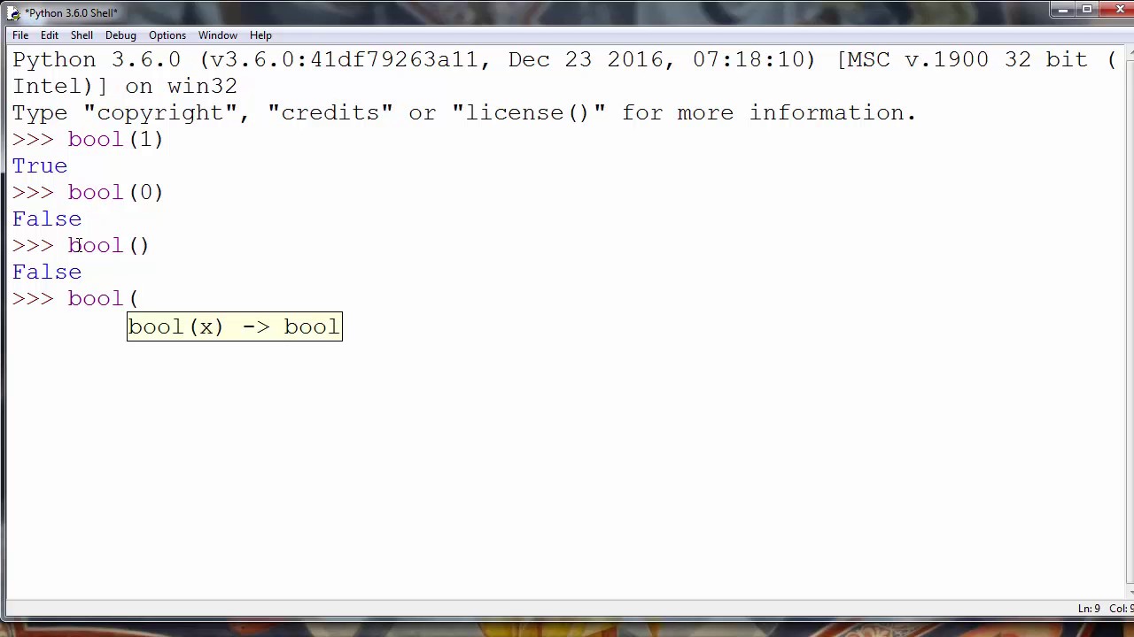 The bool function in Python - Boolean in Python - When the bool function returns True and when False
