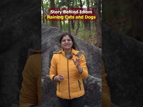 🔥Story Behind Idiom "Raining Cats & Dogs"🔥 Announcement |English Vocabulary |English grammar Classes