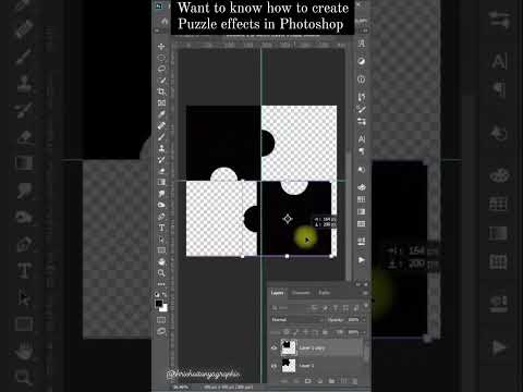 Photoshop Tutorial: How to Make a PUZZLE from a photo.