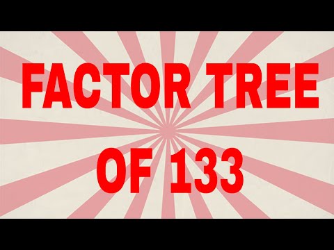 Factor tree of 133|Prime factor tree