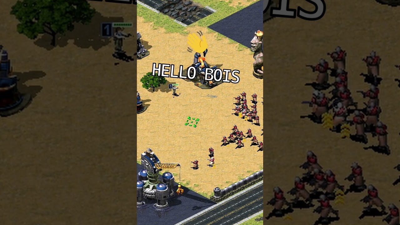 Red Alert 2: Tanya Trap! - #commandandconquer #redalert2 #gamingchannel #strategygames