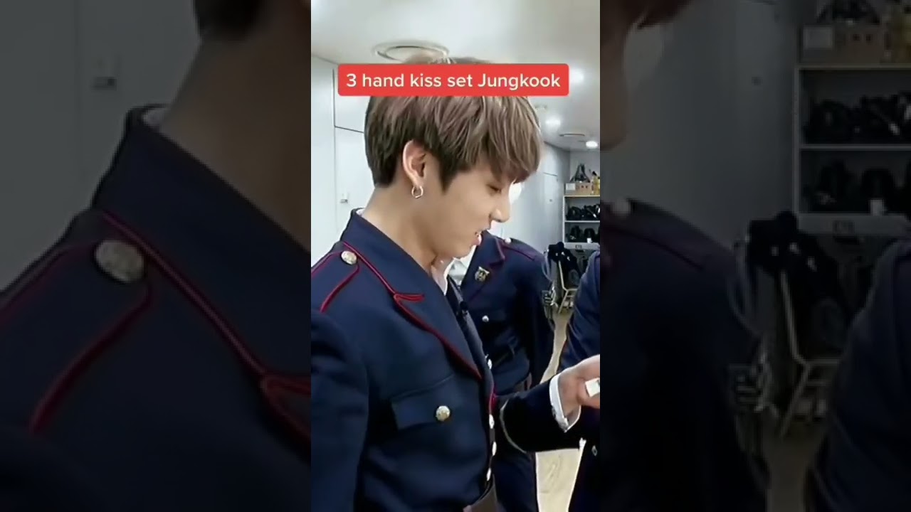 3 hand kiss set from jungkook!☻ #bts #jk #jungkook #bangtan