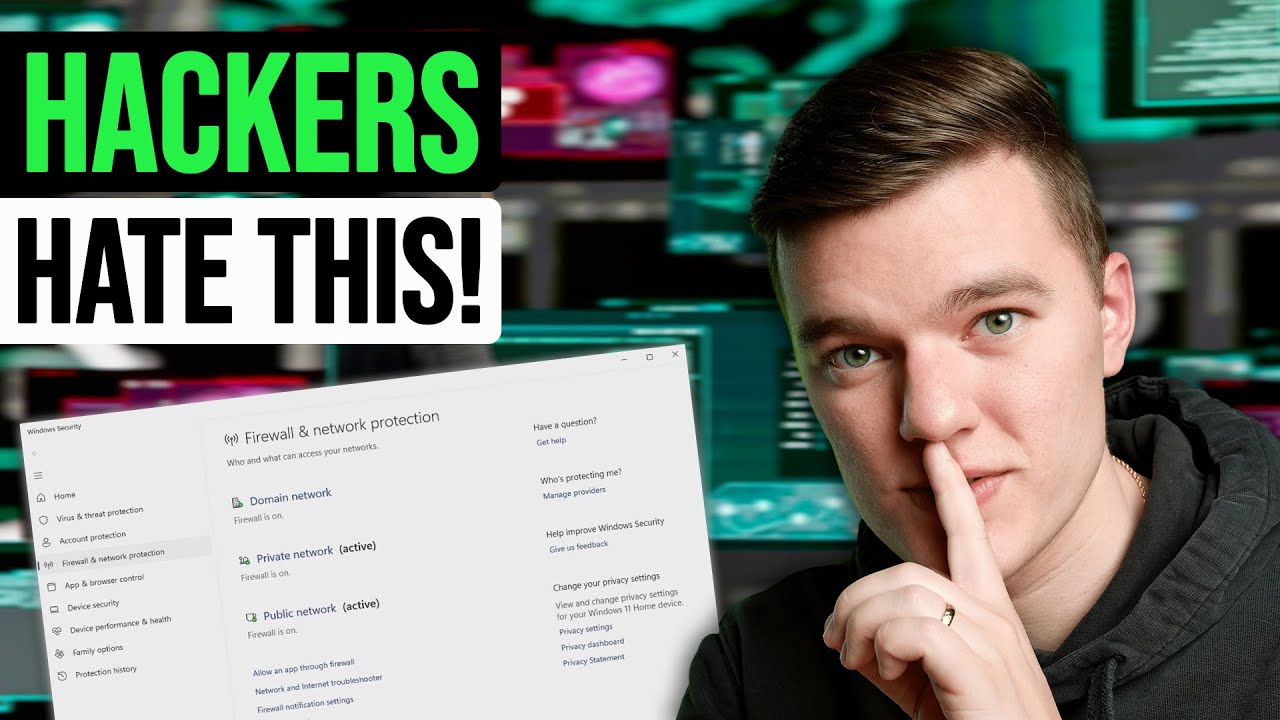 Configure Your Windows Firewall Properly & Avoid Hacks!