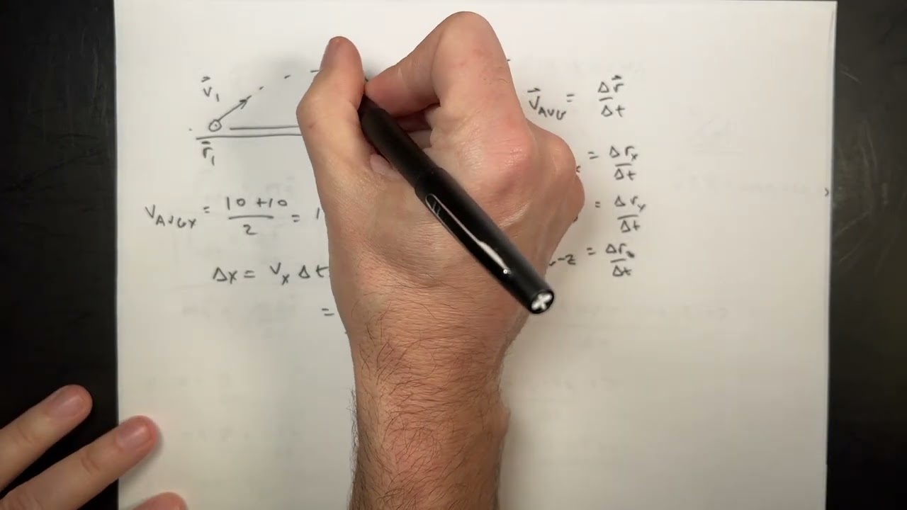 Projectile Motion With Vectors and Python