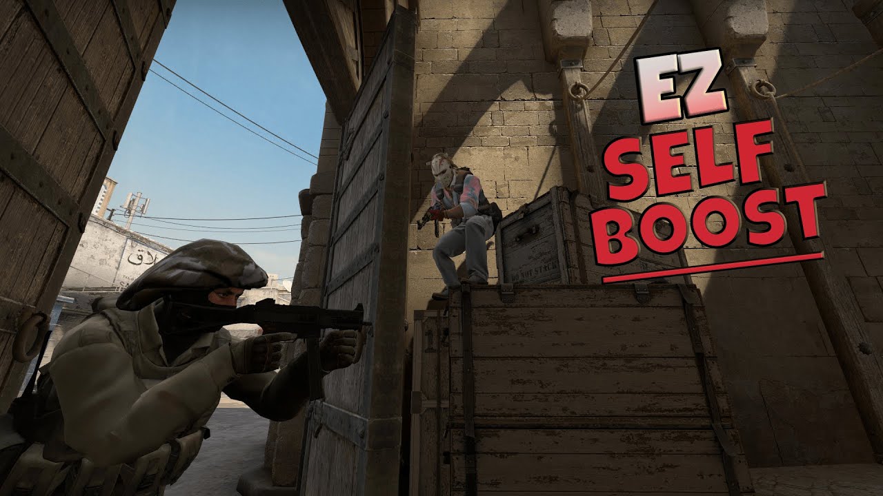 Overpowered Self Boost Long Doors Dust 2