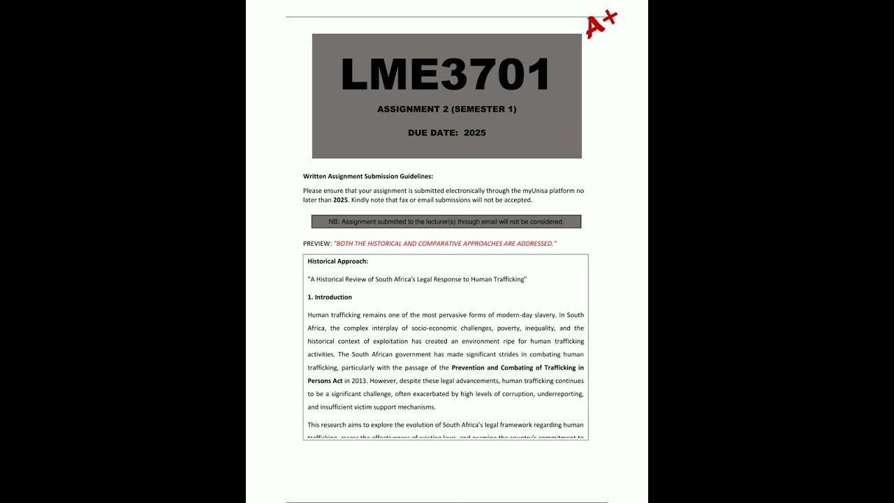 LME3701 Assignment 2 Semester 1 Research Proposal 2025 Historical Comparative Approach