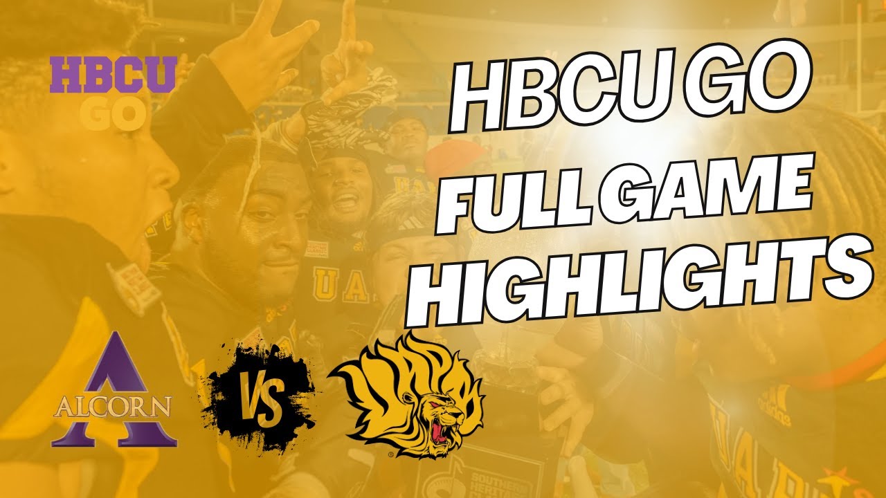 UAPB WINS Southern Heritage Classic Thriller! Golden Lions vs. Alcorn State Highlights (24-20 Final)