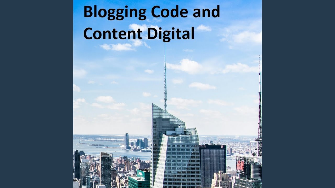 Blogging Code and Content Digital