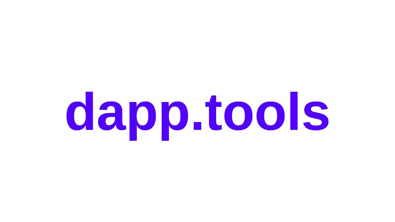 dapptools