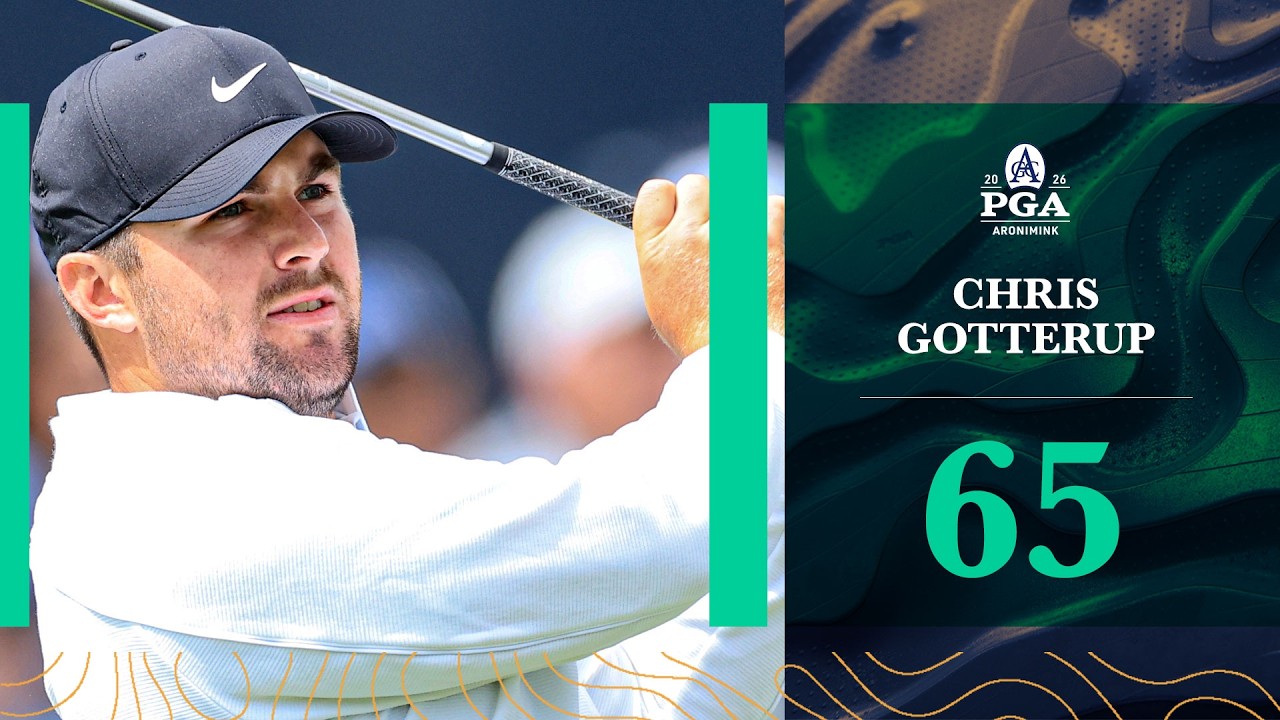 2026 PGA Championship: Chris Gotterup Full Second Round Highlights