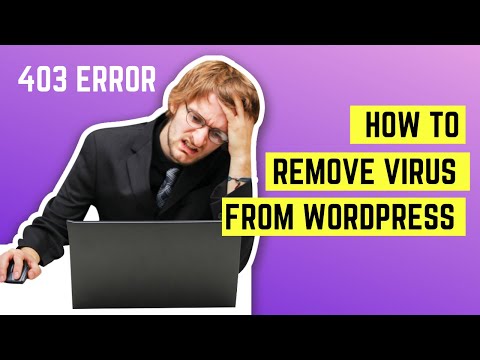How to remove virus from wordpress website | 403 Forbidden Error | Hacked Website Recover