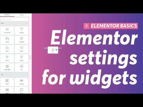 Learn Content Style Advanced Elementor Widget Settings Panel - Mind Luster