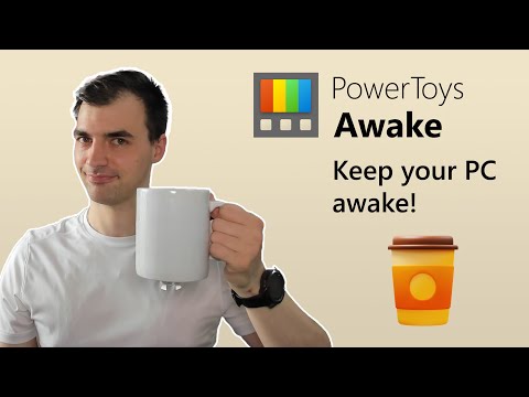 Give your PC a caffeine boost ☕ | PowerToys Awake
