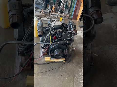 Floor run, Tess, Volvo penta, 4.3 with water.