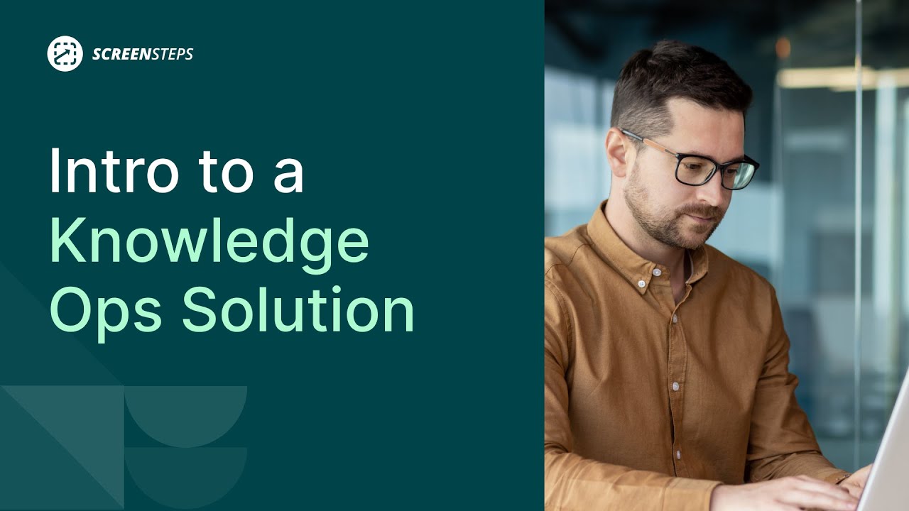 What is the ScreenSteps Knowledge Ops Solution?