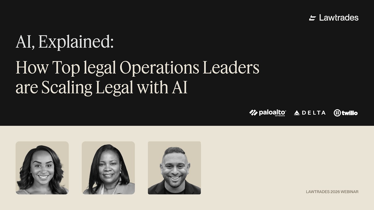 AI, Explained: How Top legal Operations Leaders are Scaling Legal with AI