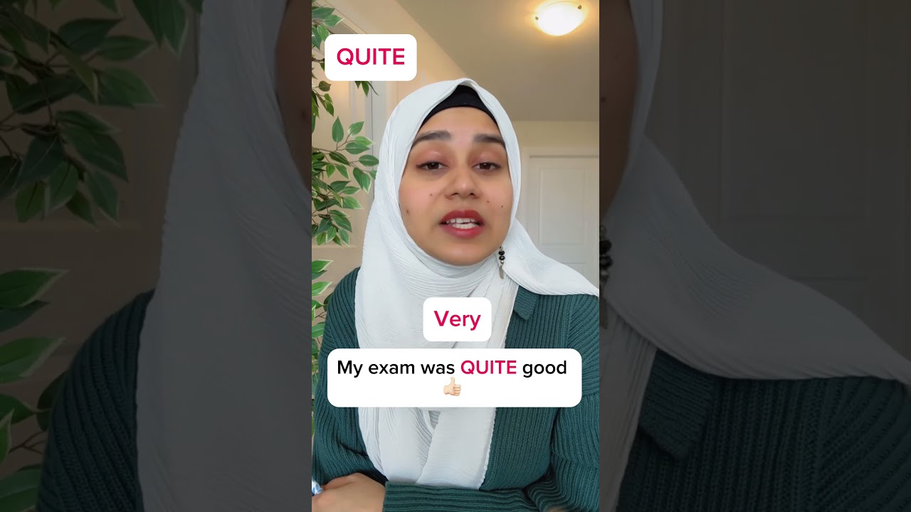 Quit, Quiet, Quite - Difference