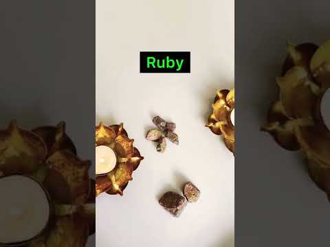 Crystals related to the element fire
