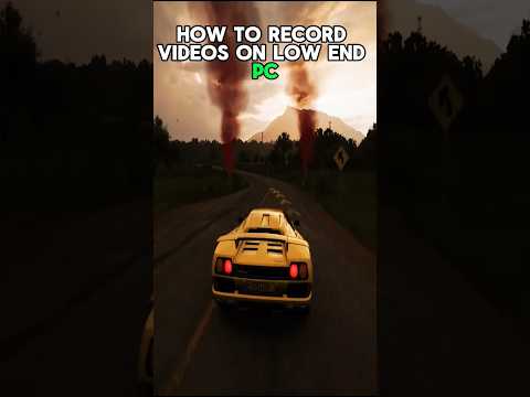 Best Screen Recorder For Low End PC #shorts #gaming #lowendpc