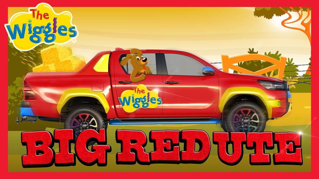 The Wiggles - Big Red Ute 🛻 Country Music Song for Kids 🤠