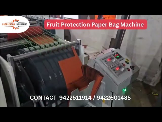 Paper Bag Making Machine - Fruit protection paper bag machine ...
