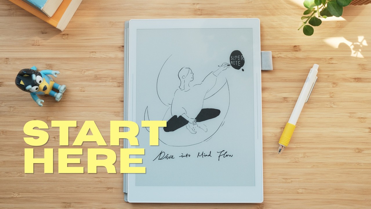 Just got a Supernote? Do this first (Full Setup Guide)