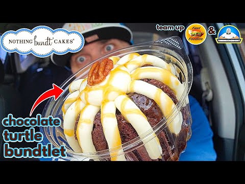 Nothing Bundt Cakes® Chocolate Turtle Bundtlet Review! 🍫🐢 | Fast Foodies | theendorsement