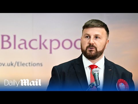 Labour's Chris Webb claims victory in Blackpool South by-election