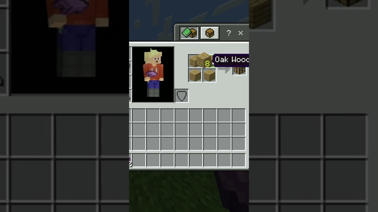 how to make a shulker box in Minecraft #shorts