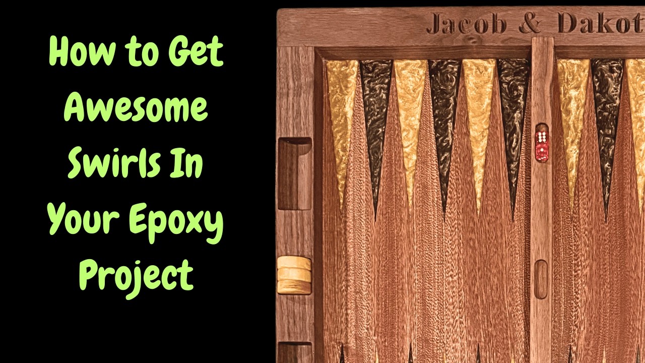How to Get PERFECT Epoxy Swirls