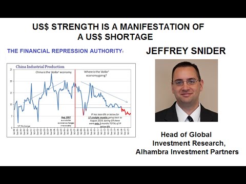 Jeffrey Snider: US$ STRENGTH IS A MANIFESTATION OF A US$ SHORTAGE ...