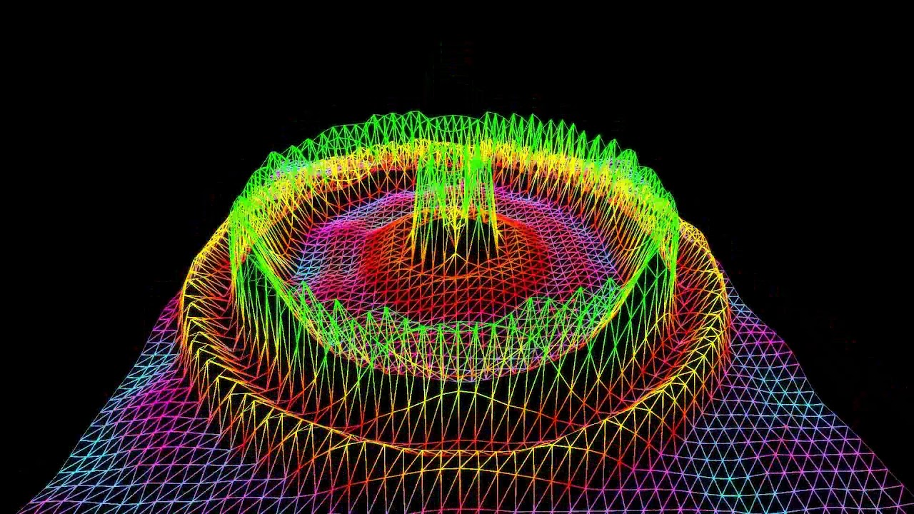 Unity Test - Audio Visualizer - Grid Wave v2