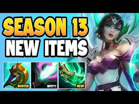 THESE NEW SEASON 13 ITEMS CHANGE EVERYTHING... WHAT IS THIS BUILD?!?