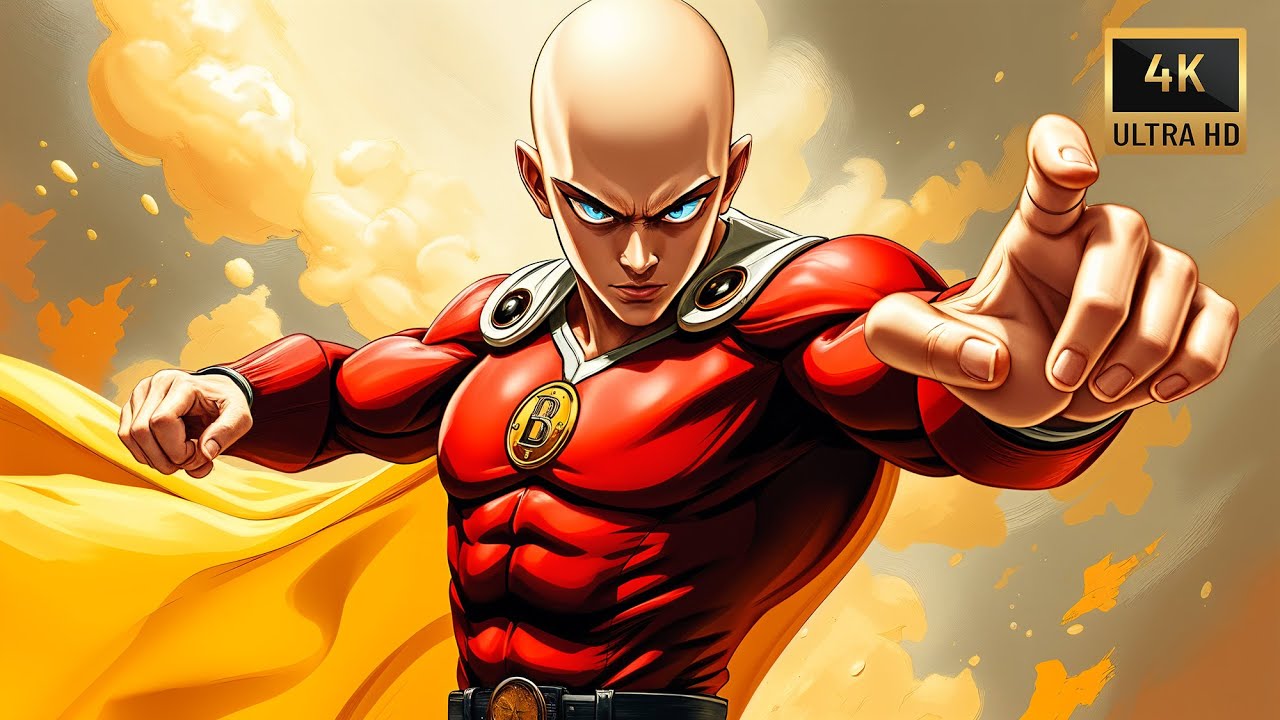 One Punch Man Wallpapers | Stunning Saitama Wallpaper | OPM Manga 4K Art