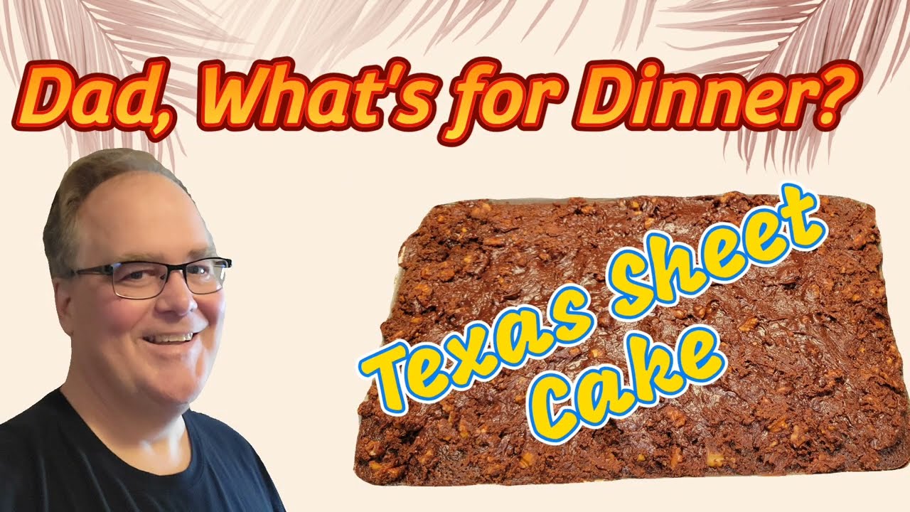 Celebrating 50 subscribers with Texas Sheet Cake