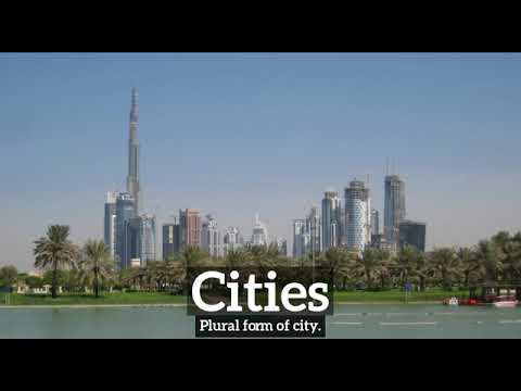 What are Cities? | How Do Cities Look? | How to Say Cities in English?