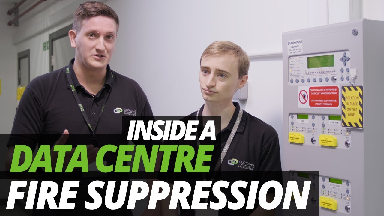 INSIDE a DATA CENTRE - Fire Suppression