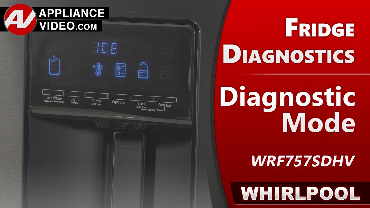 Whirlpool Refrigerator  - Diagnostic, Troubleshooting & Error Codes by Factory Technician
