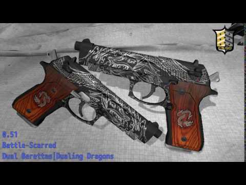 [Top 10] CS:GO Best Dual Beretta Skins | GAMERS DECIDE