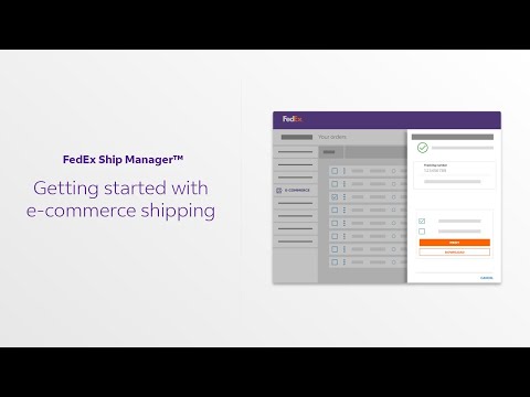 Getting started with e-commerce shipping