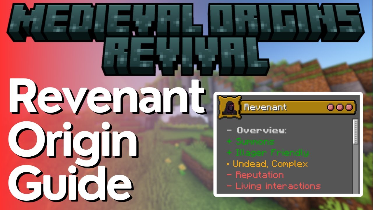 Revenant Origin Explained - Medieval Origins Revival