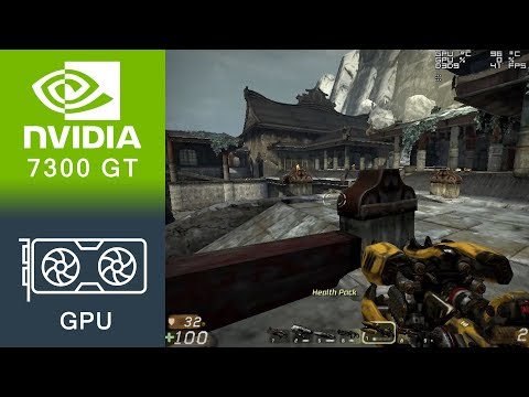Unreal Tournament 3 Gameplay GeForce 7300 GT