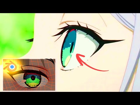 This changed how I make eyes. | Blender Anime 3D