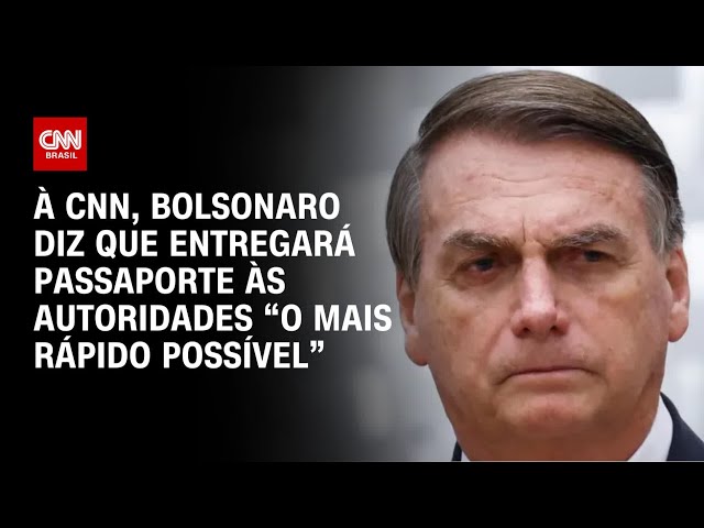 À CNN, Bolsonaro nega tentativa de golpe: “não se movimentou um soldado em Brasília“ | CNN Brasil