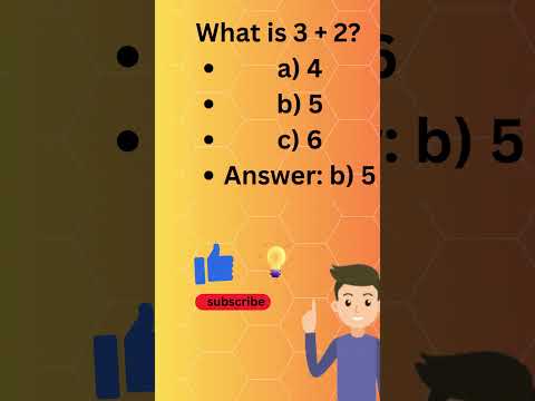 "Fun Math Quizzes for Kids! | Learn Addition, Subtraction, Multiplication & Division #quiz#addition